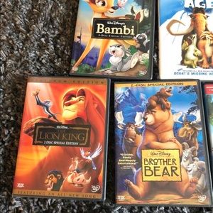 Media | 9 Dvd Animal Movie Packageice Age Lion King | Poshmark